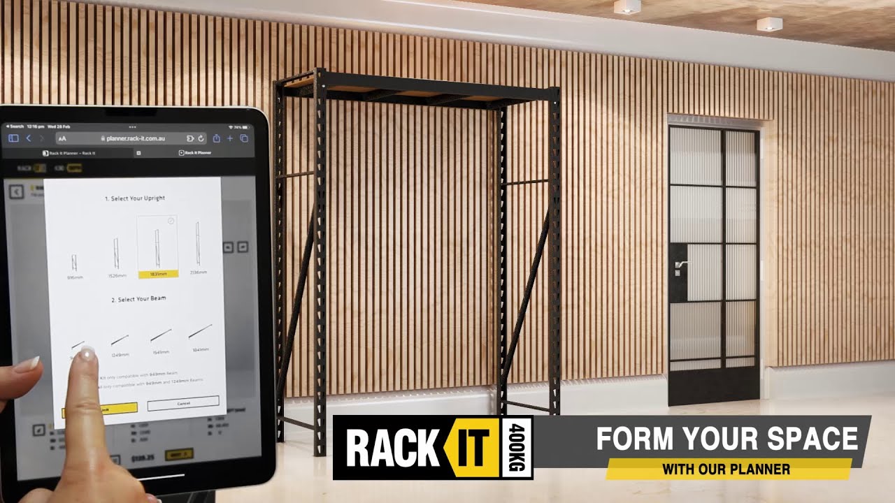 Rack It 400KG Planner - Seriously Smart