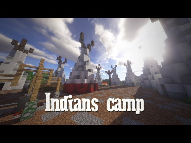 Indians camp Minecraft Map