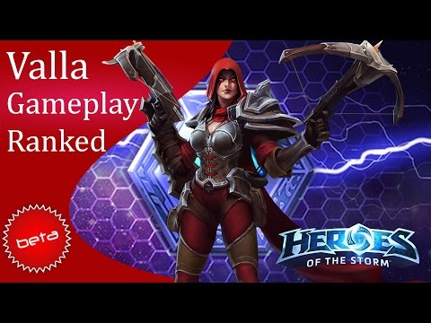 HotS Video: Heroes of the Storm - Valla Ranked Gameplay (Hero League ...