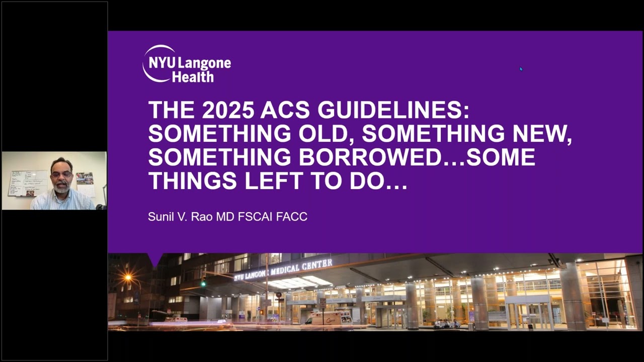 The 2025 ACS Guidelines: Something Old, Something New, Something Borrowed, Something Left to Do…