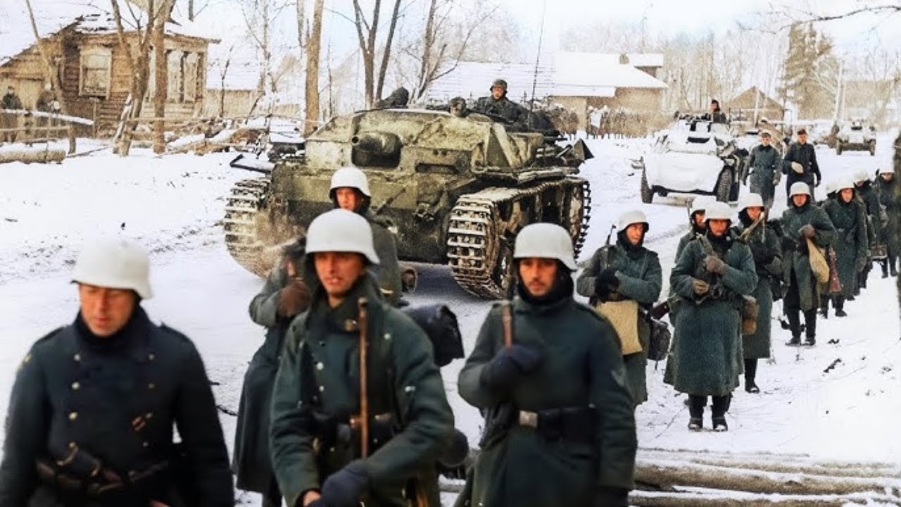 The Eastern Front in Winter: Unseen Color Film From 1942