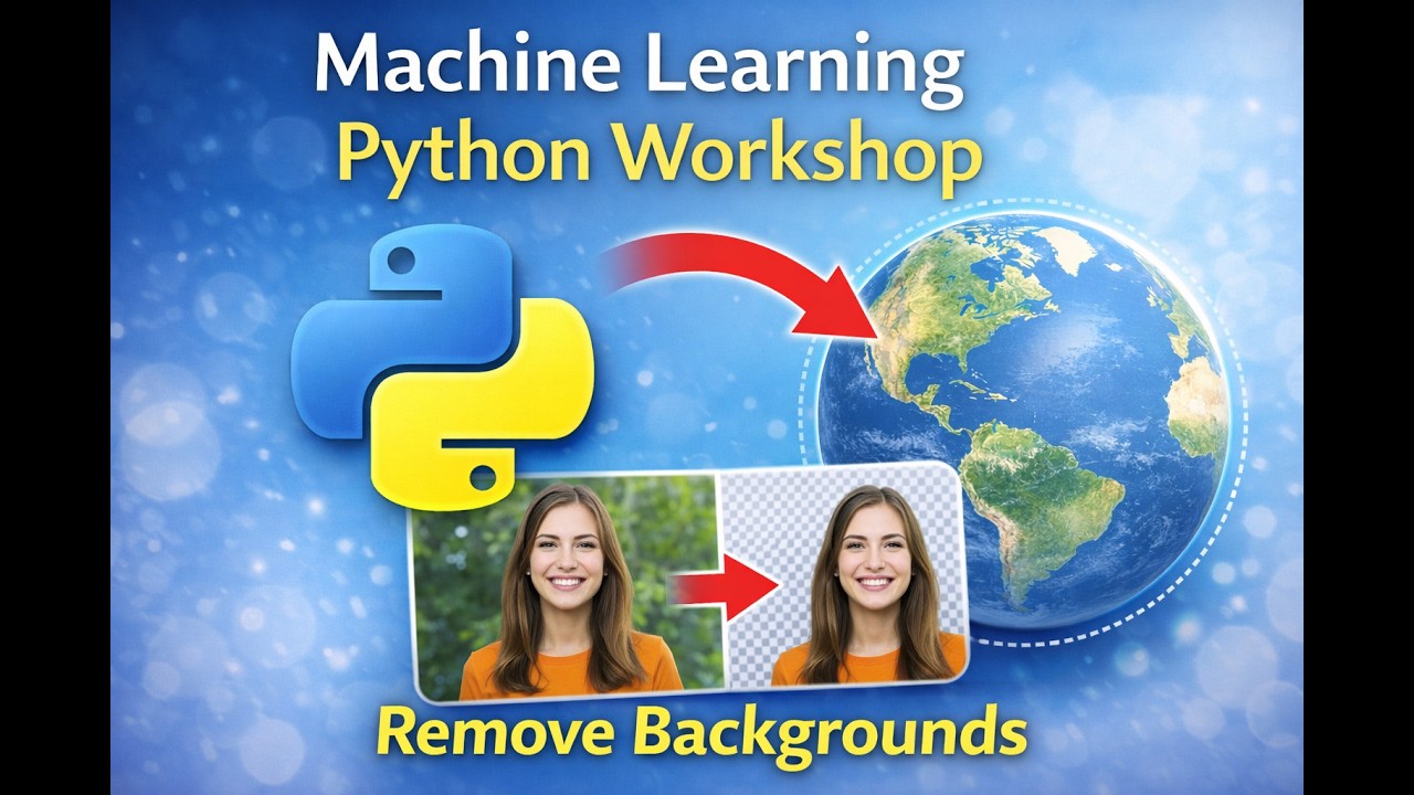 Machine Learning Python Workshop: Remove Backgrounds from Images & Videos