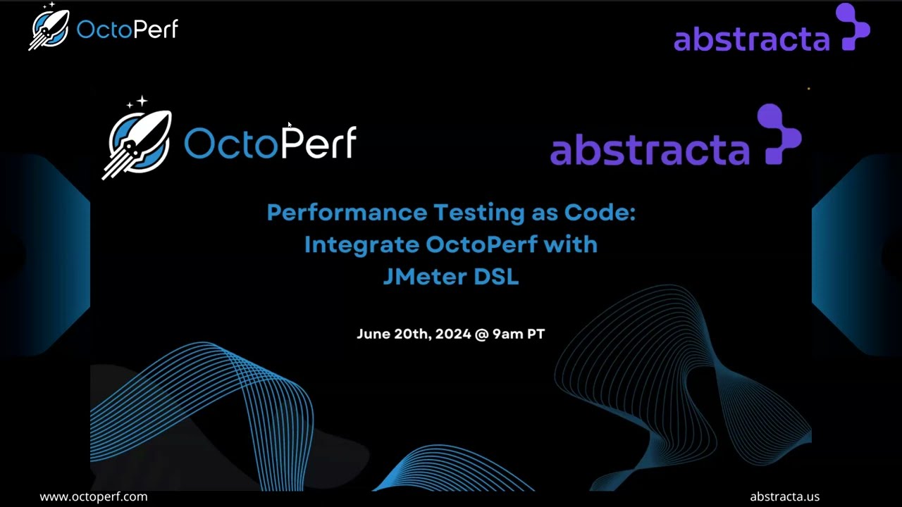 Performance Testing as Code | Integrate OctoPerf with the JMeter DSL