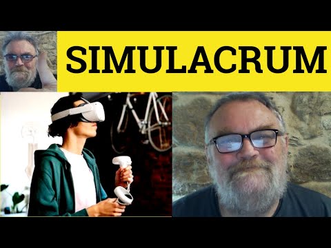 😎 Simulacrum Meaning - Simulacrum Definition - Simulacrum Examples - Latin in English Simulacrum