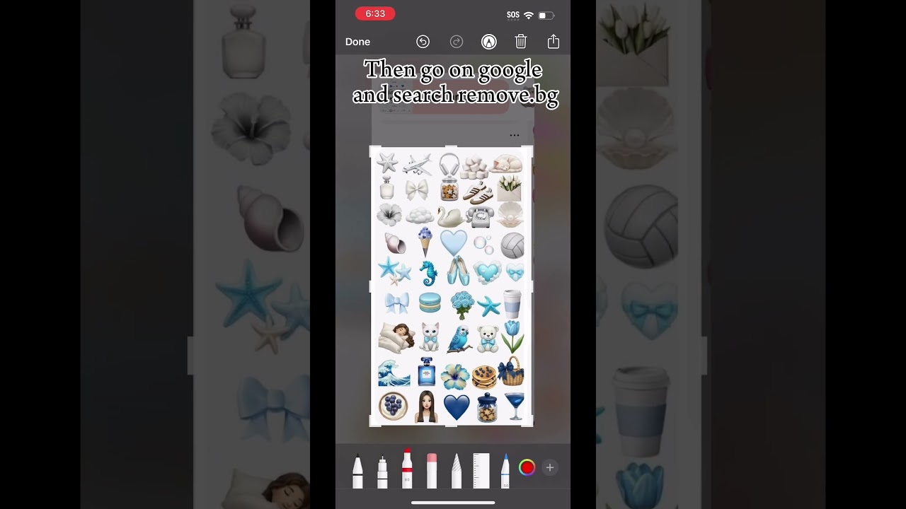 How to make your own custom emoji (must have at least iOS 18.1)