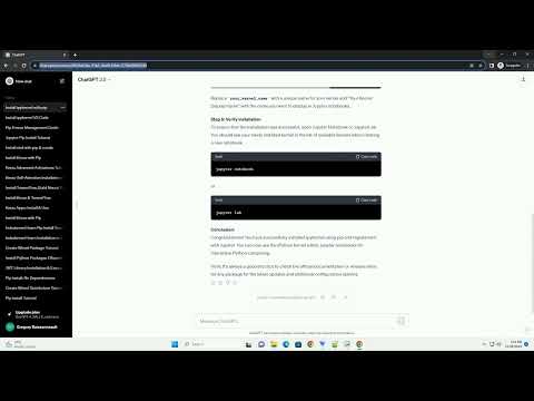 install ipykernel pip