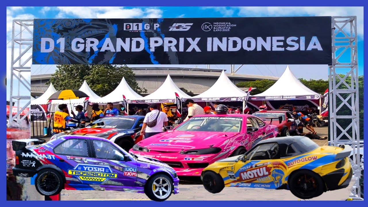 D1 Grand Prix Indonesia || Drift Car IMX 2025 #d1gp 