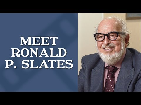 Meet Los Angeles Commercial Litigation Attorney | Ronald P. Slates