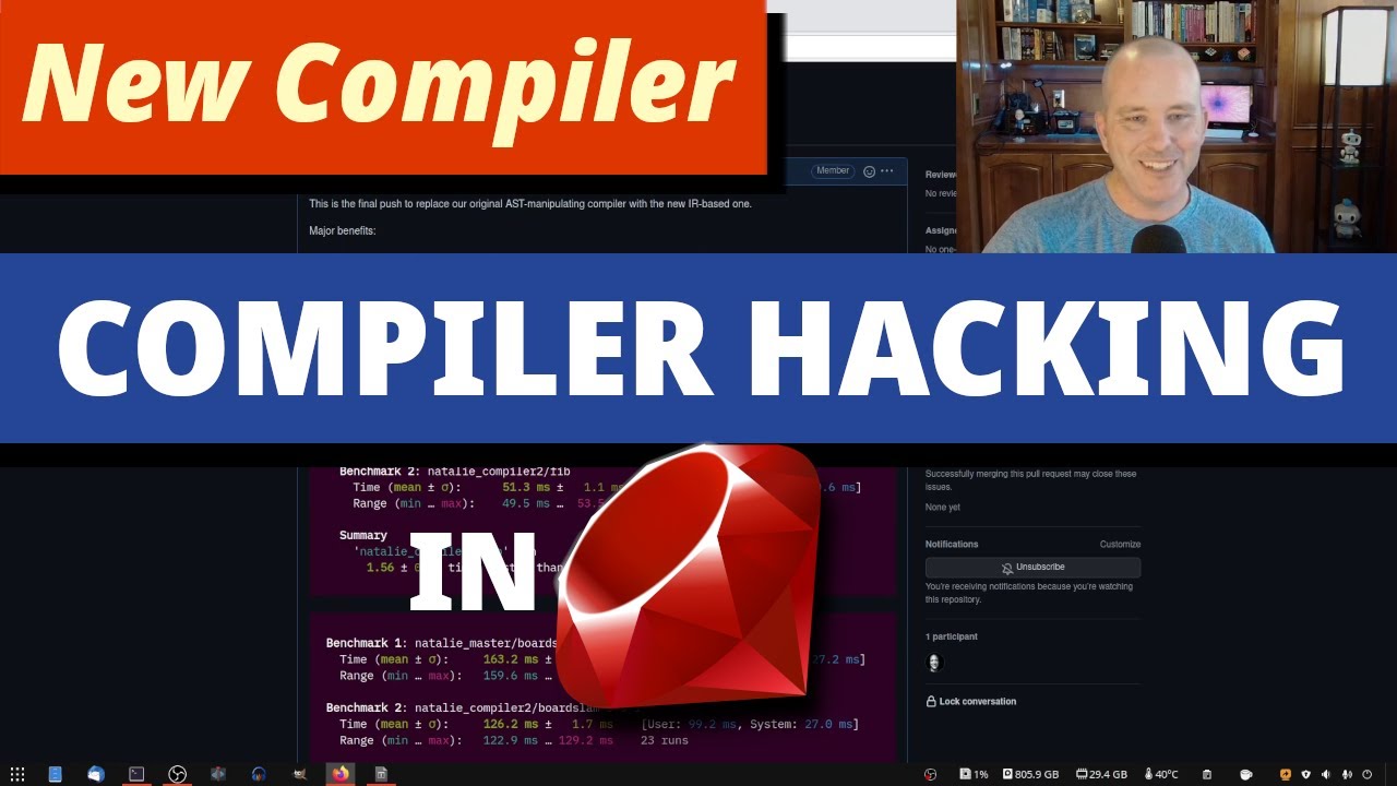 Natalie's New Compiler and Intermediate Representation | Ruby | C++ | Compiler Hacking