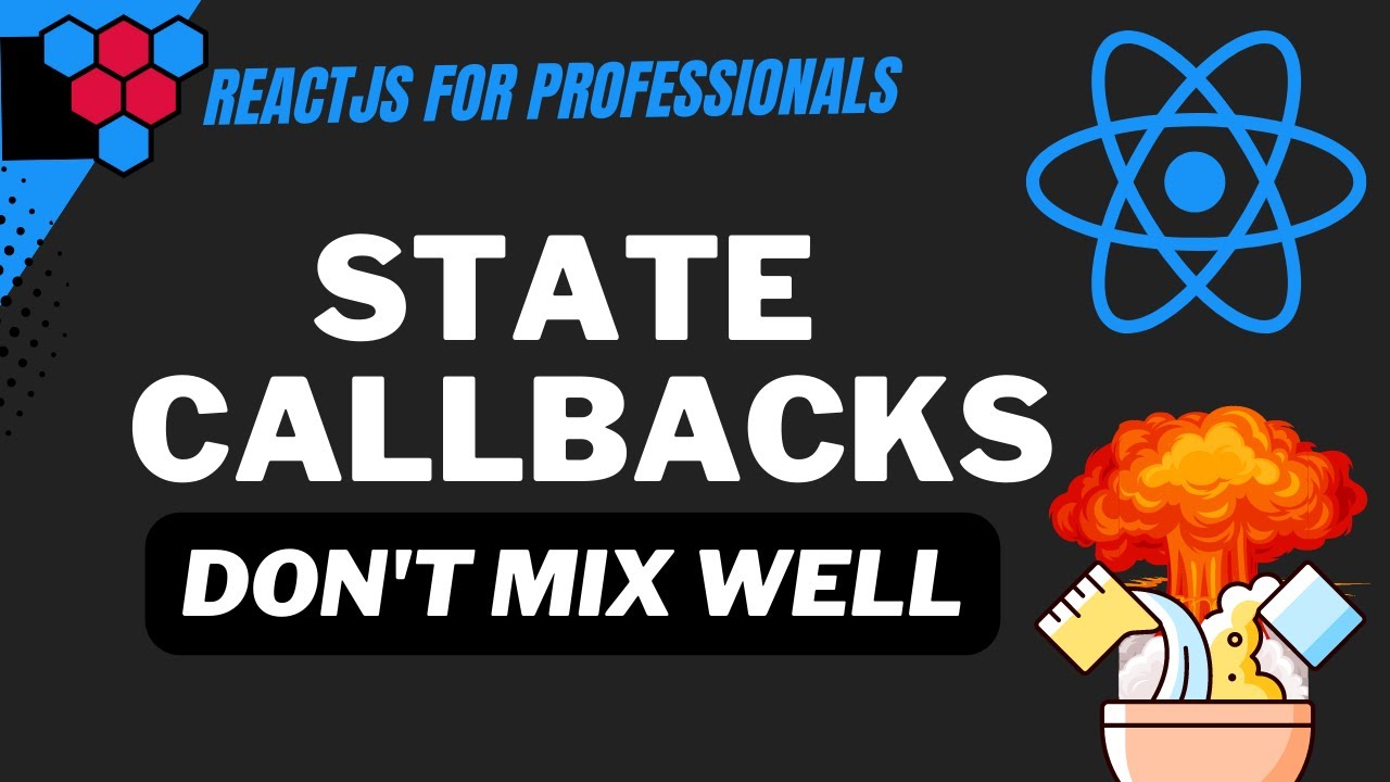 State and Callbacks Don’t Mix Well in React