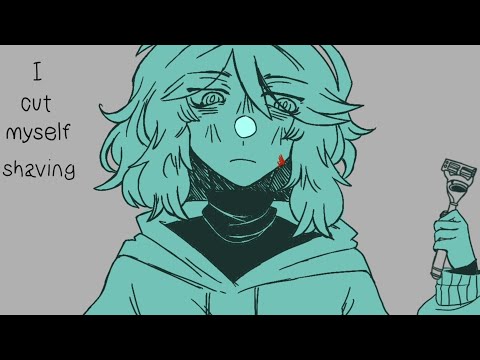 I cvt myself (shaving) | animation/animatic