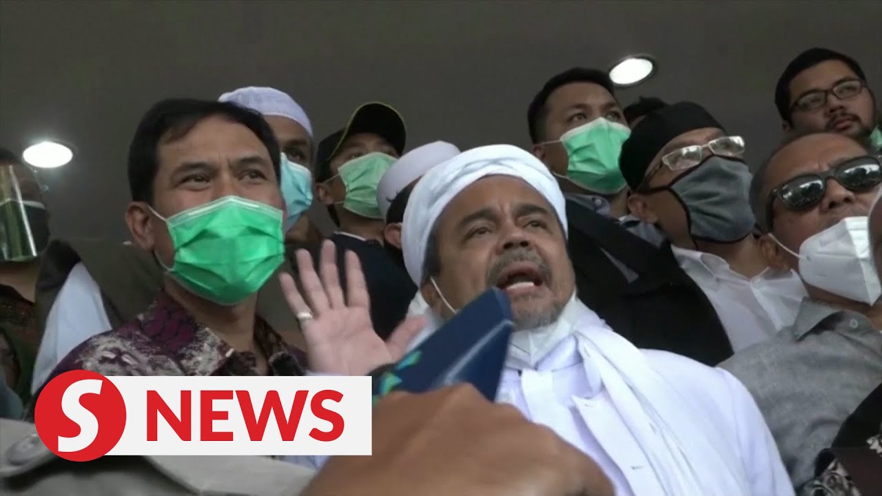 Indonesian cleric turns himself in for Covid-19 violations