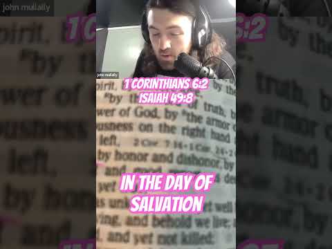 Day of salvation- Paul quotes #Isaiah 49:8 #Corinthians #Jesus #short #shorts #bible #salvation