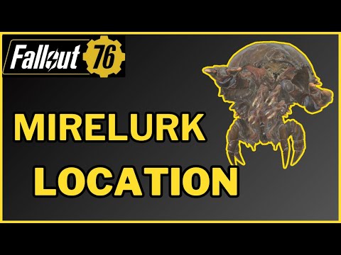 How To Find Mirelurk / 3 Spot of Mirelurk Location Fallout 76