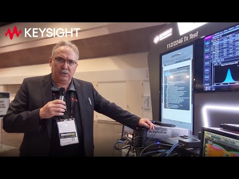 Keysight's 112/224G Tx Test - Your Path to 1.6T