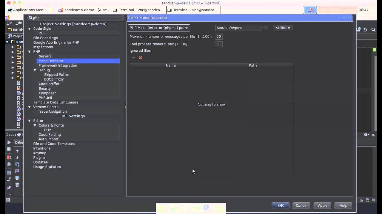 Configure PHPCS and PHPMD with PHPStorm