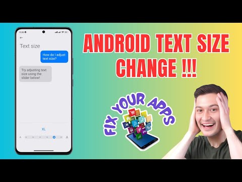 How to Change the Text Size on Android