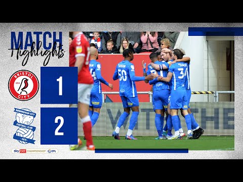 HIGHLIGHTS | Bristol City 1-2 Blues