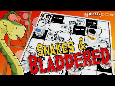 Snakes and Bladdered - The Adult Board Game