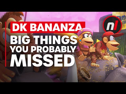 If You Blinked, You Missed New Donkey Kong Bananza Details