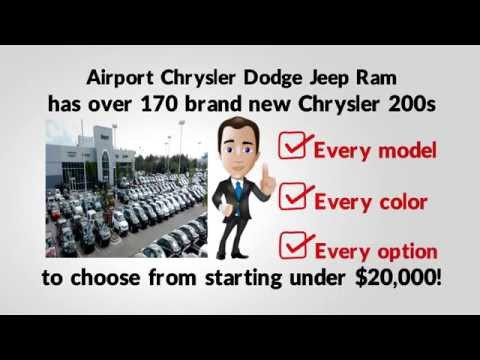 Airport Chrysler Dodge Jeep Ram has your new Chrysler 200