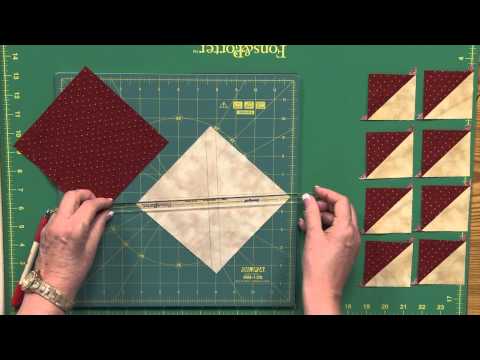 Sew Easy: 8-at-a-Time Triangle Squares