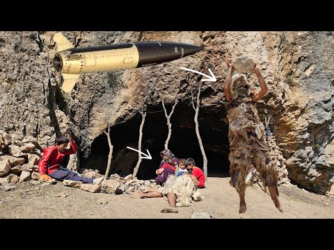 "Iran-Israeli War_Wild Caveman: Threats to the Life of Farzaneh and the Children"