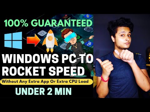 How To Decrease CPU Usage Of Windows 10 Laptops & PCs | Increase Laptop/ PC Performance 2021 | Hindi