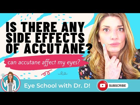 Can Accutane affect my eyes? Is there any side effects of accutane? Eye Doctor Explains