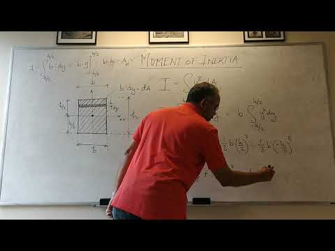 Moment of inertia of rectangular areas - implications on bending stresses