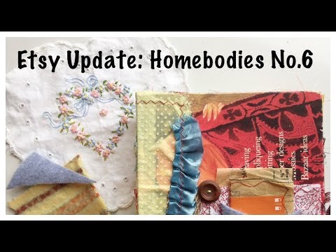 Junk Journal Flip Through: Etsy Update: Altered Vintage Crafting Book