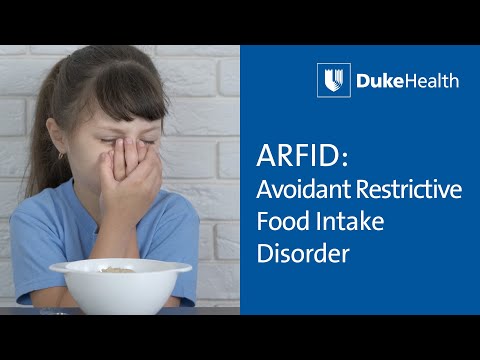 Understanding ARFID - resources to help children w/ Avoidant Restrictive Food Intake Disorder