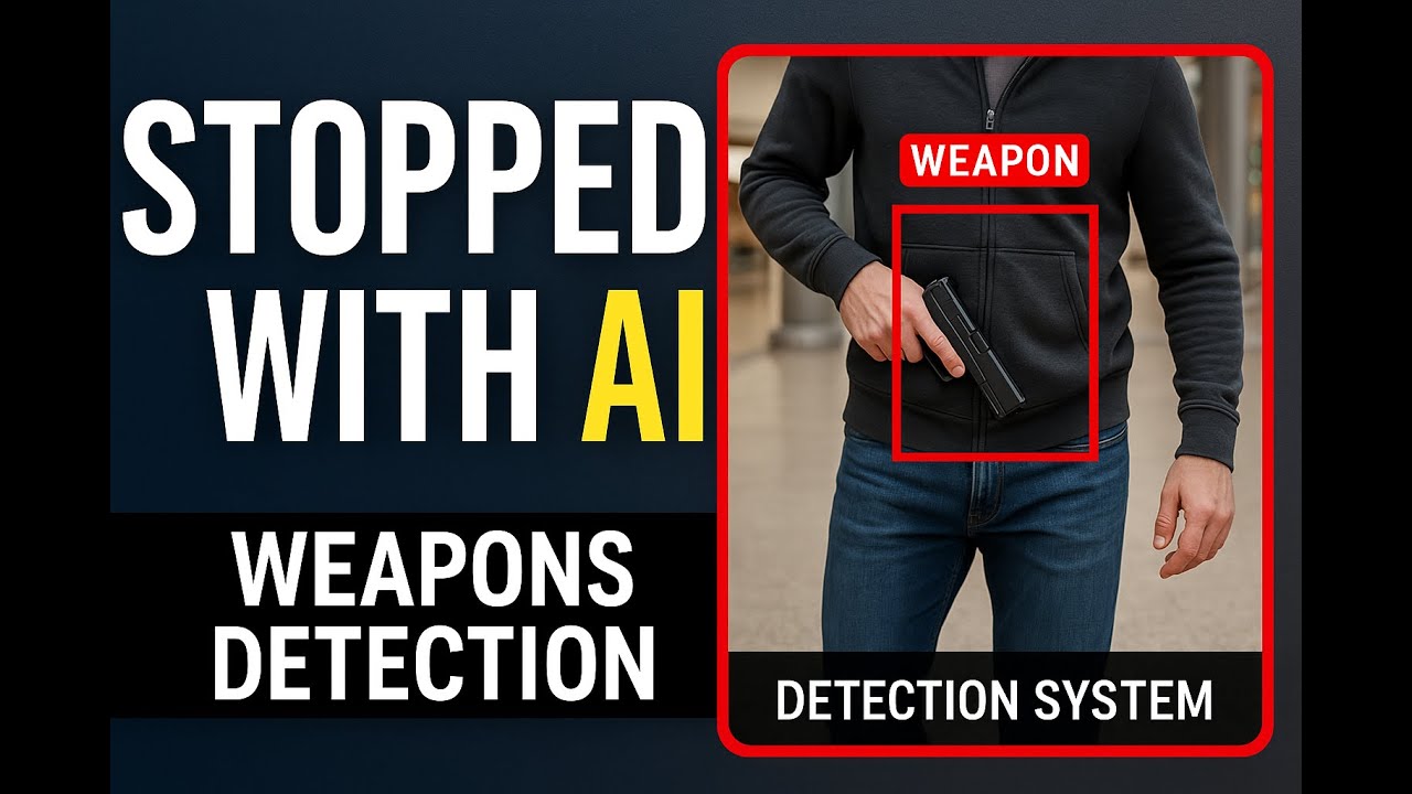 AI Weapons Detection System in Action | Real-Time Gun Detection for Schools & Public Safety