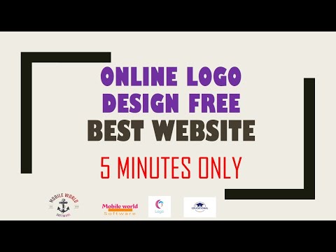 logo design online free without registration in 5 minutes