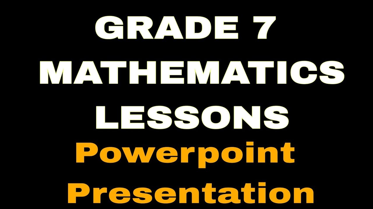 Grade 7 MATHEMATICS Lessons || Sets: An Introduction lesson in PPT