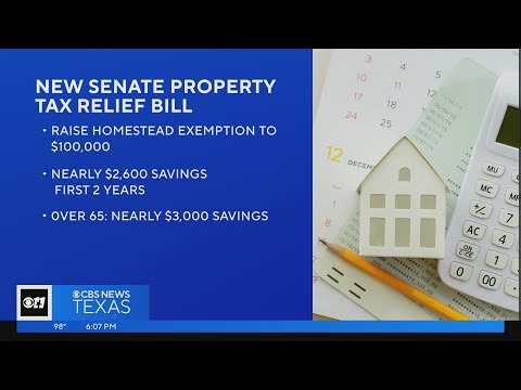 Texas Senate passes new property tax relief bill