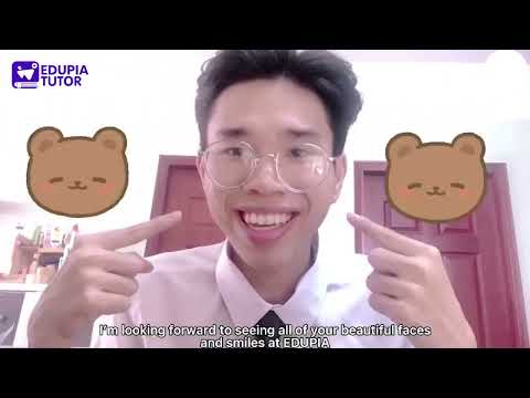 Giới thiệu Gia sư tiếng Anh tại Edupia Tutor - Mr. Lê Minh Khang