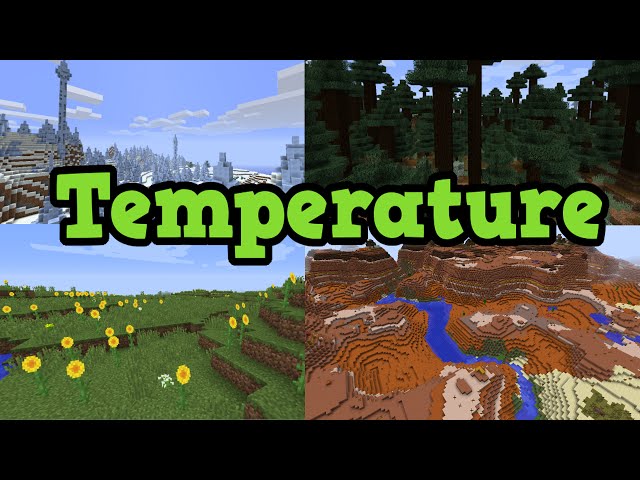 Ranking coldest to warmest Minecraft biomes