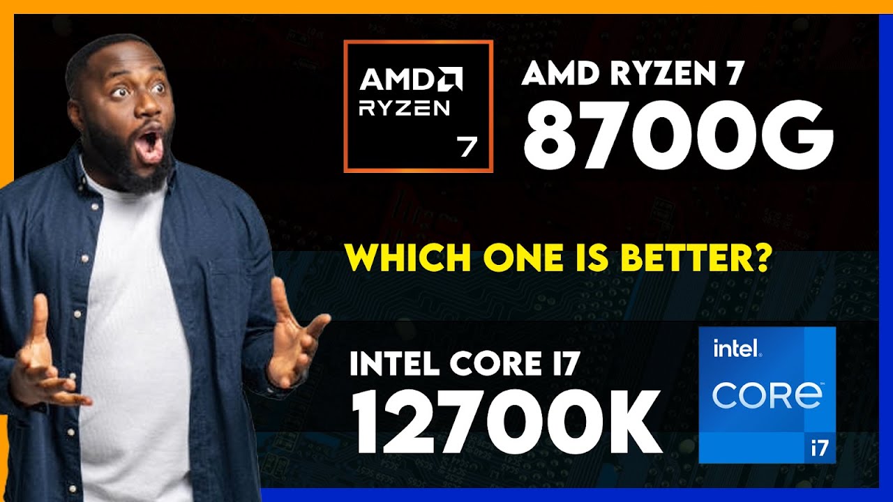 AMD Ryzen 7 8700G vs Intel Core i7 12700K Comparison