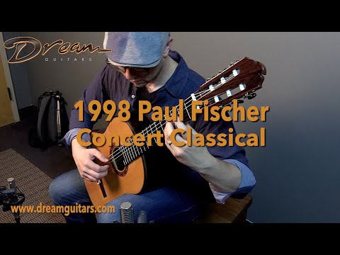 1998 Paul Fischer Classical, Brazilian Rosewood/Spruce | Reverb