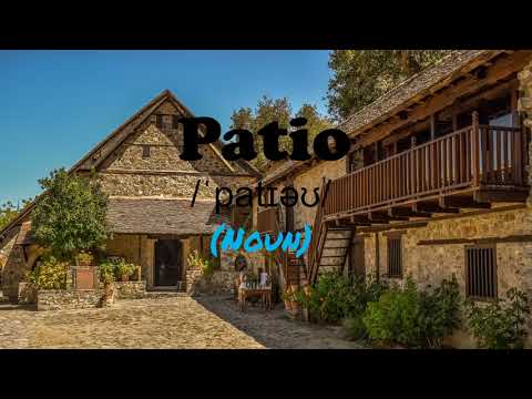 Patio Pronunciation