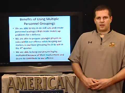 AFM Videos - Using Personnel Groupings to Enhance Your Offense WN-12031 - Preview