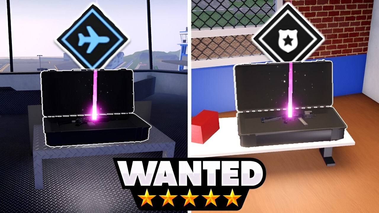 EVERY WEAPON CRATE LOCATION In Wanted! (ROBLOX)