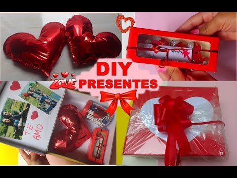 DIY: Presentes Fáceis para o dia dos namorados
