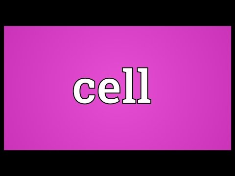Cell Meaning
