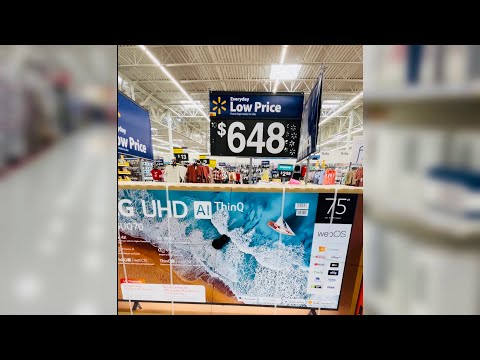 WALMART SMART BIG SCREEN 4K TV #4ktv #smarttv