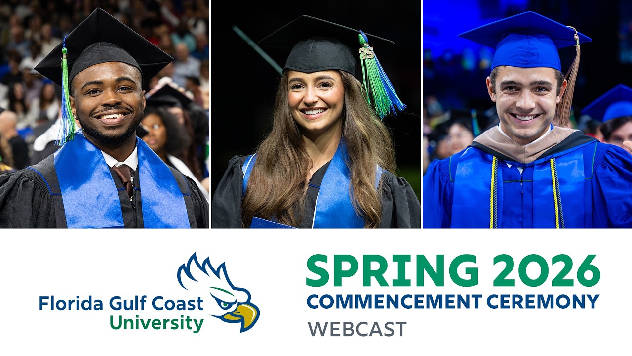FGCU Spring Commencement 2026: College of Arts & Sciences (minus Psychology & Integrated Studies)