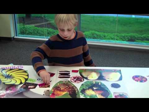 Sticky Paper Collage | This is Parents as Teachers