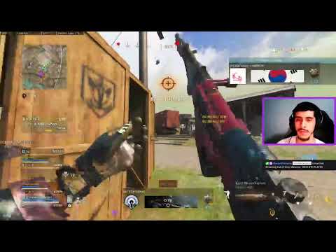 THE AIM ASSIST ON THIS SNIPER IS AIMBOT @just1ntertainmentgm #warzone #callofduty