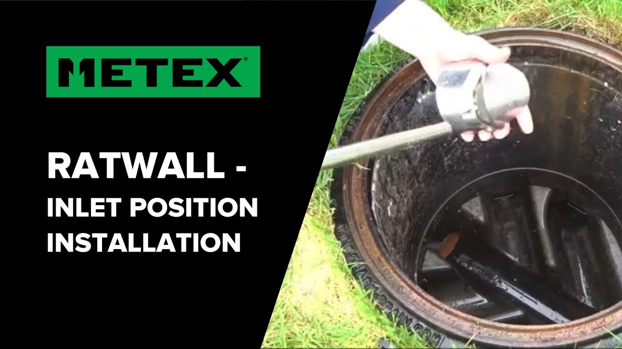 How to Install Ratwall Rat Blocker in Drain Inlet Position